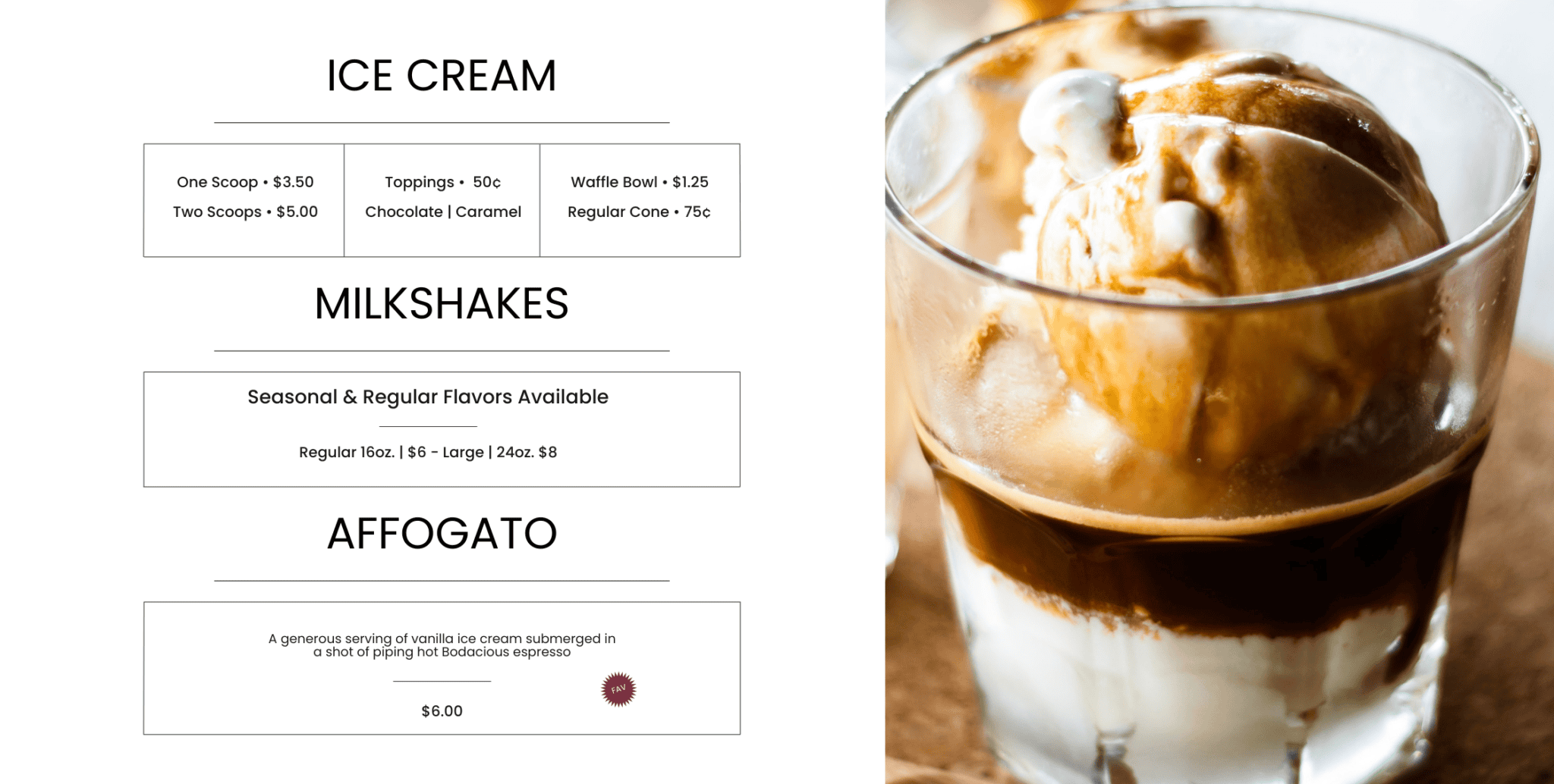 CAFÉ - Janesville - Bodacious Shops