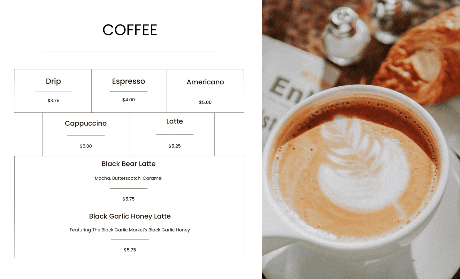 CAFÉ - PENSACOLA - Bodacious Shops